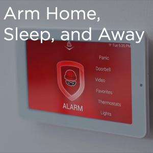 How to Arm and Disarm Home, Sleep, and Away on Your 7-Inch… | DMP.com