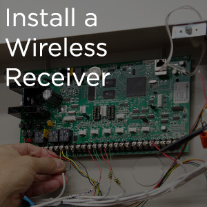 How to Install a Wireless Receiver to an XR Series Panel | DMP.com